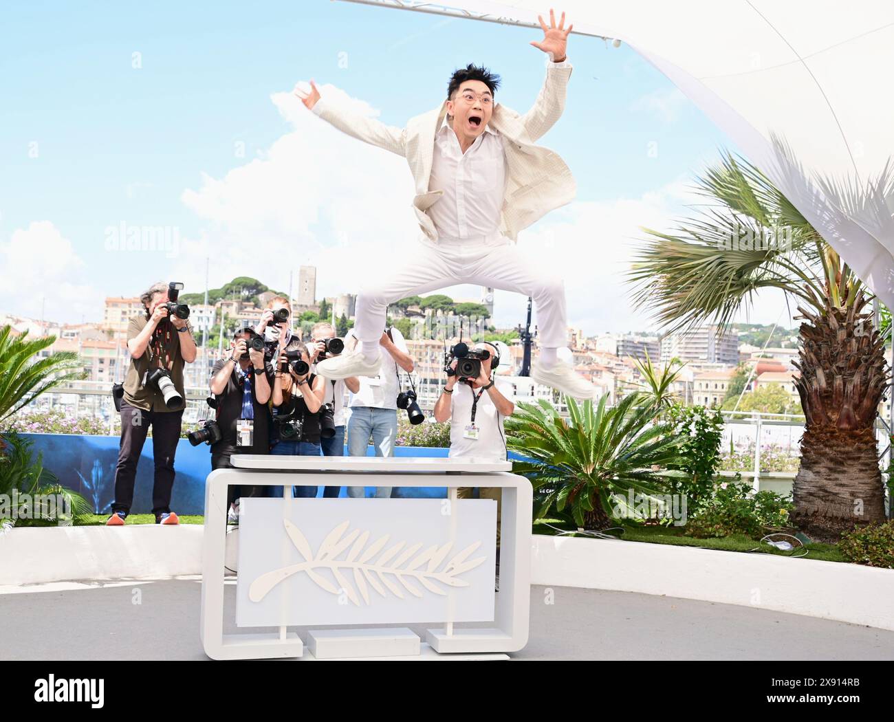 Da Peng (Dong Chengpeng) Photocall of the film "She's Got No Name" 77th ...