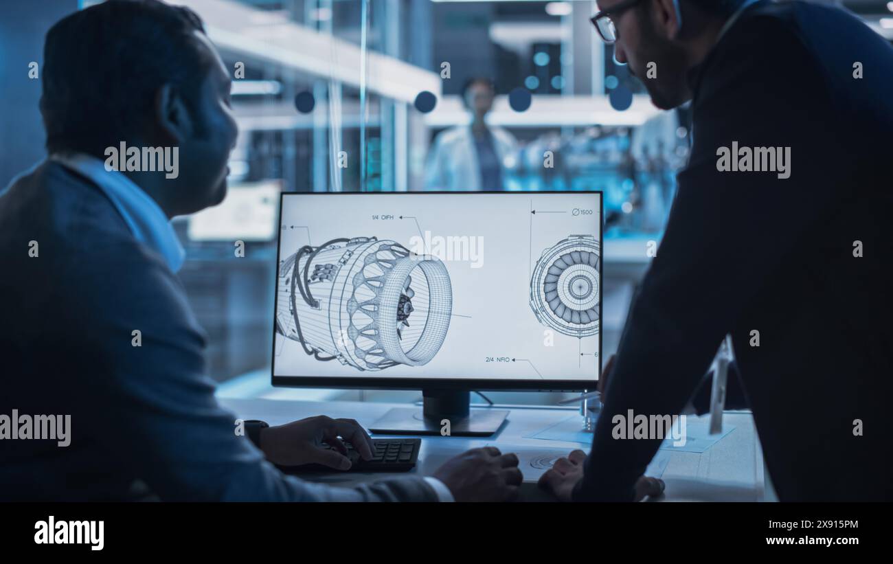 Two Turbine Engine Developers Working on Programming a Prototype Jet ...