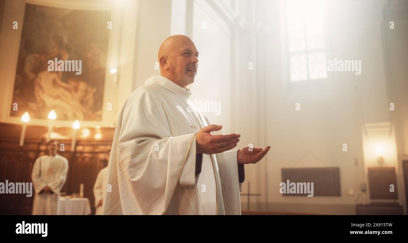 Man offers guidance hi-res stock photography and images - Alamy