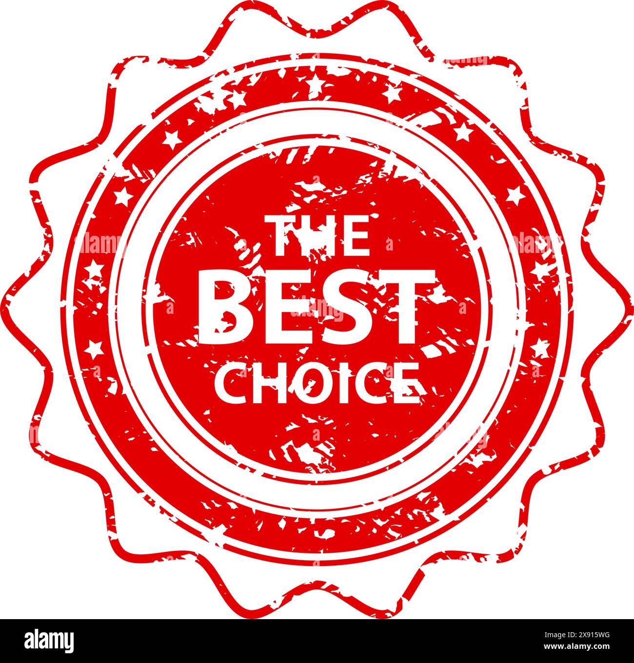 The best choice rubber stamp texture isolated, Vector of approval ...