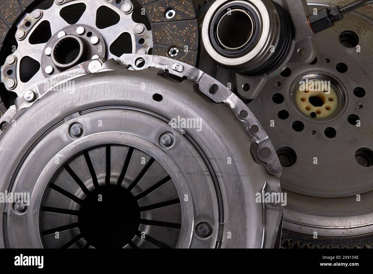 Car engine clutch as a background Stock Photo - Alamy