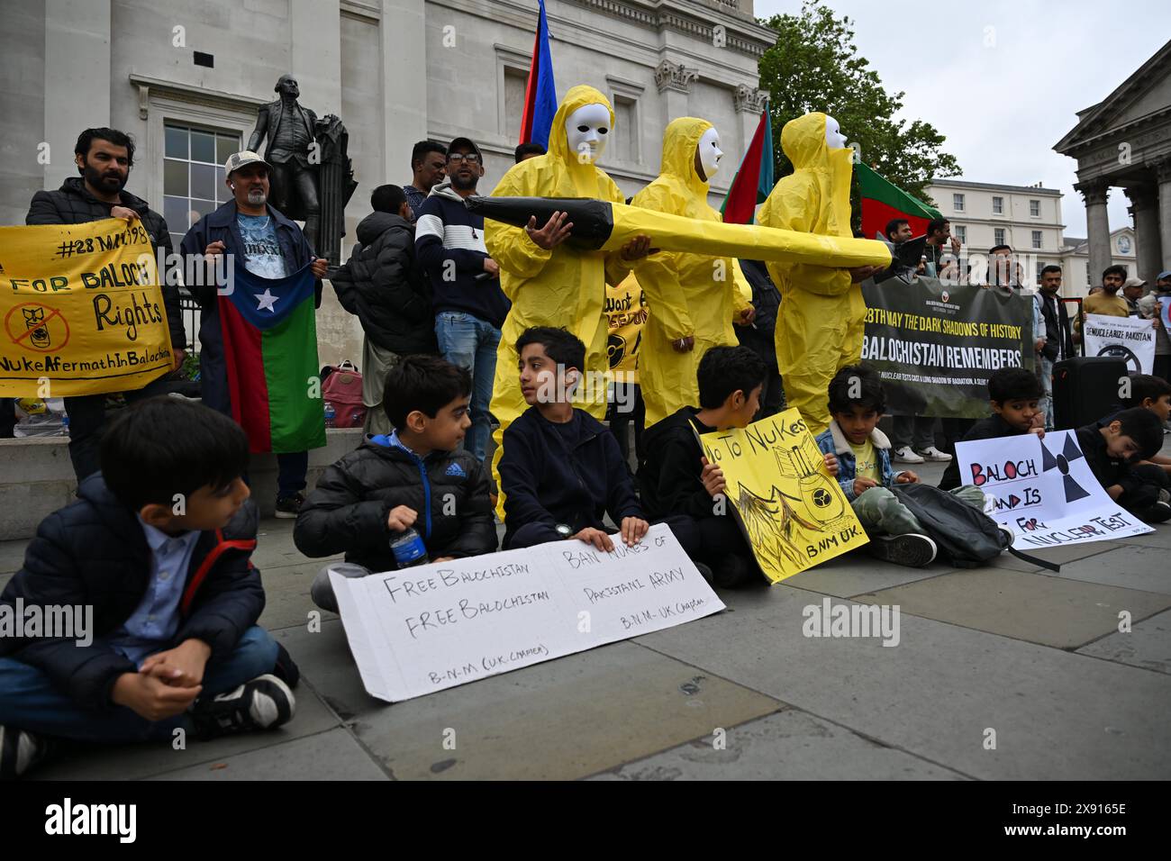 London, England, UK. 28th May, 2024. 25 years after five nuclear bombs ...