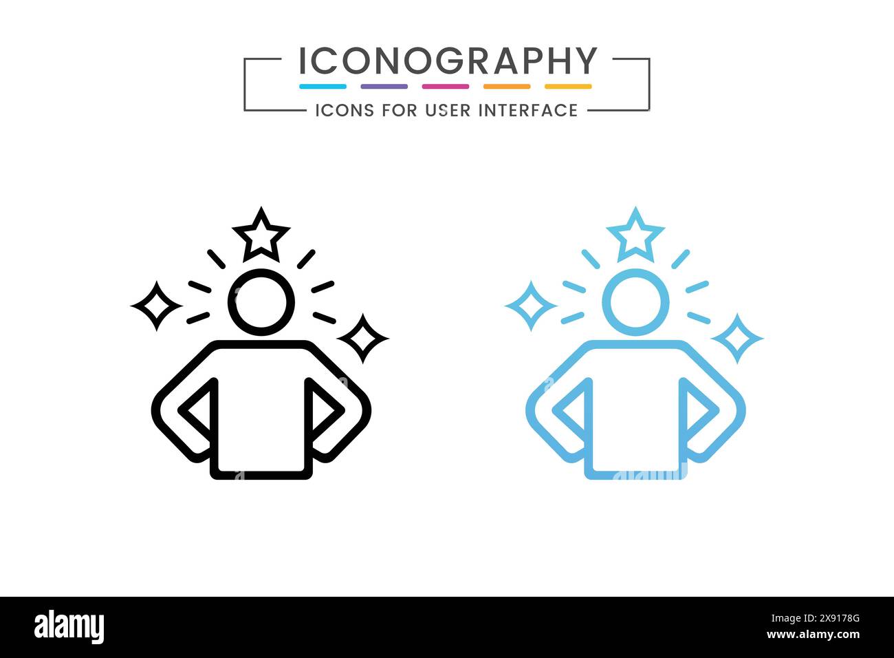 Set of self-confidence icons. Motivation symbol, life skills, self ... Set of self-confidence icons. Motivation symbol, life skills, self ...