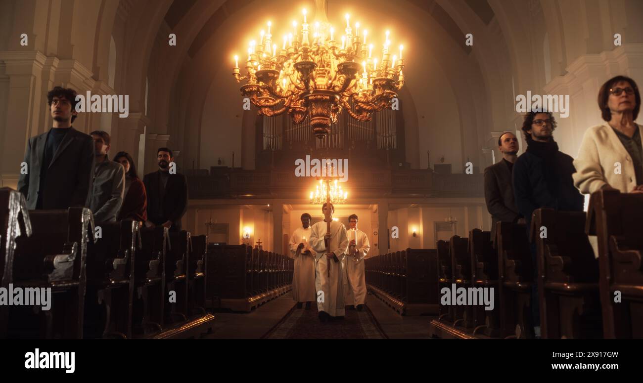 Processional cross hi-res stock photography and images - Alamy