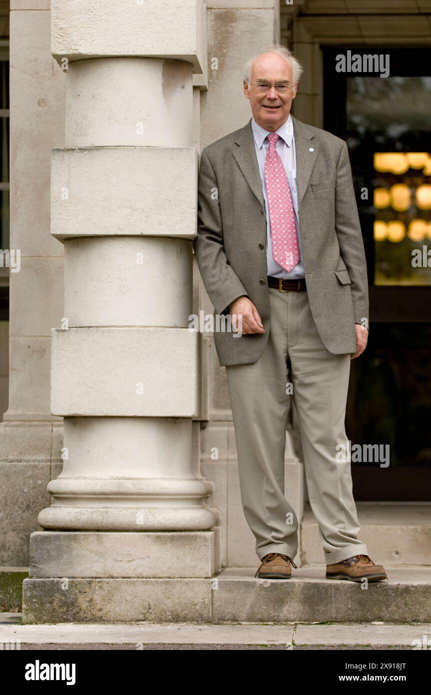 Sir Martin Evans, Professor at Cardiff University and winner of the ...
