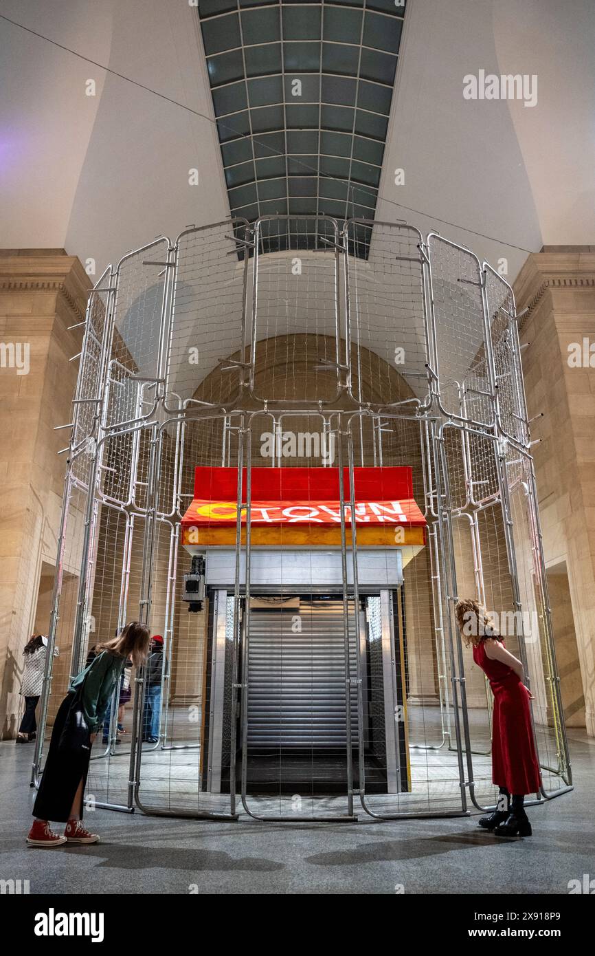 London, UK. 28 May 2024. Staff members view 'Grace' a new commission by ...