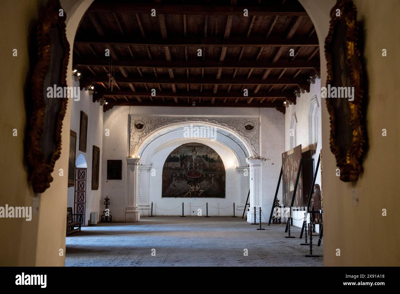 Exhibition of historical paintings, Museo Colonial, Colonial Museum ...