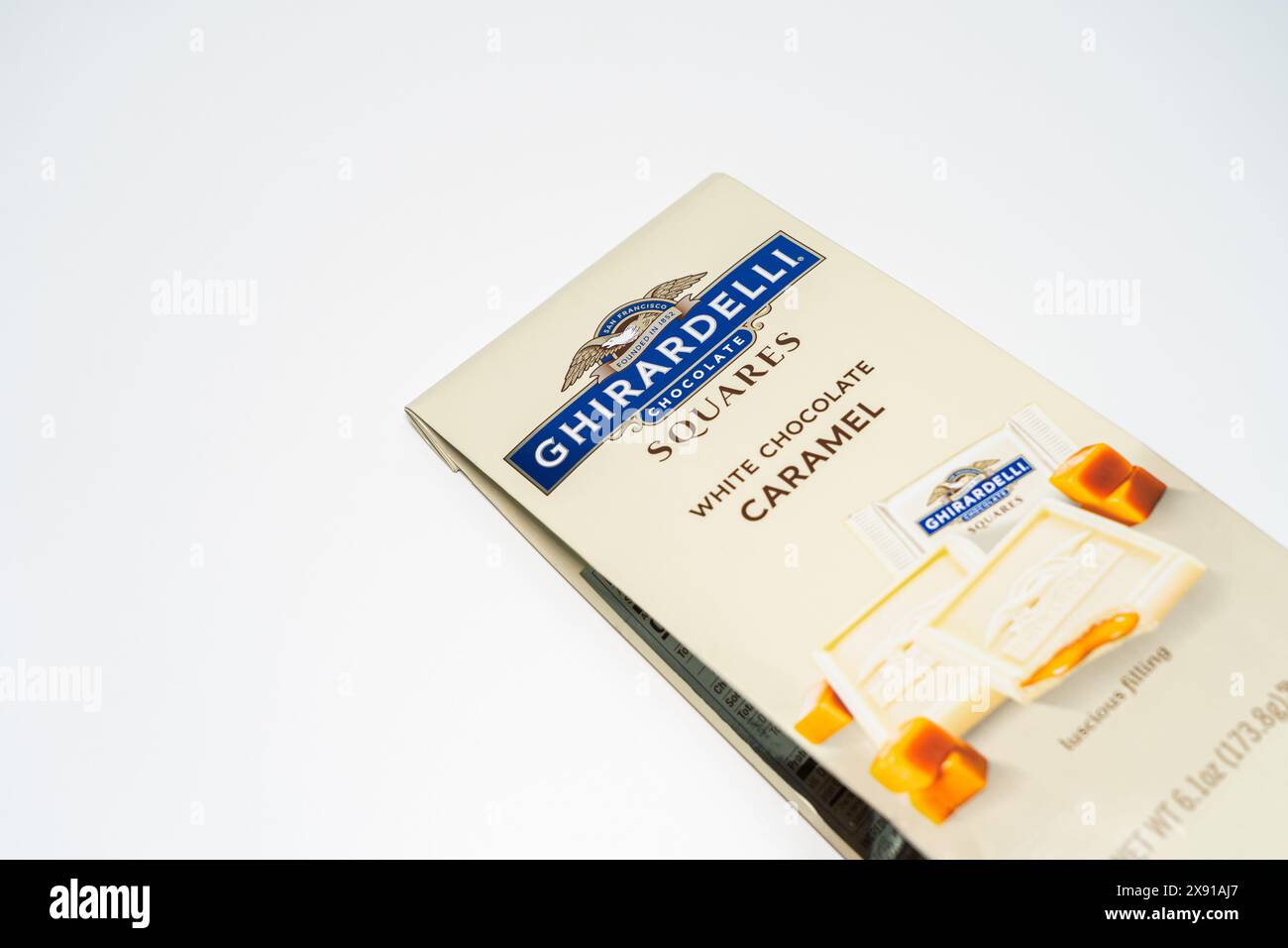 Ghirardelli chocolate squares hi-res stock photography and images - Alamy