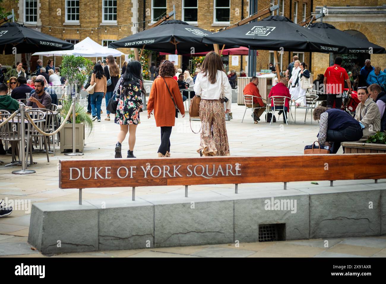 LONDON- MAY 23, 2024: Duke of York Square on the Kings Road in Chelsea ...