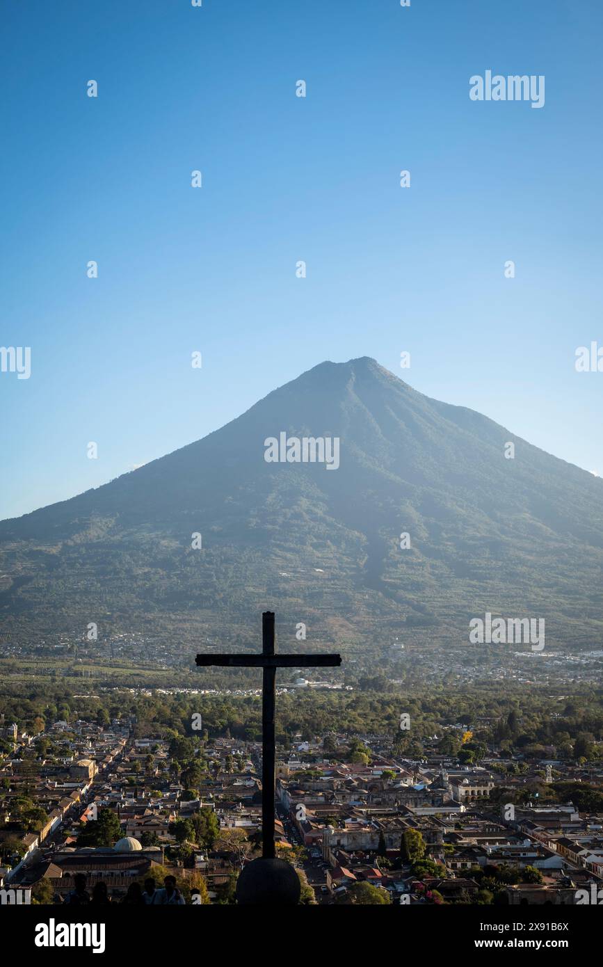 Cerro de La Cruz or Hill of the Cross, Elevated spot with a 1930s cross ...