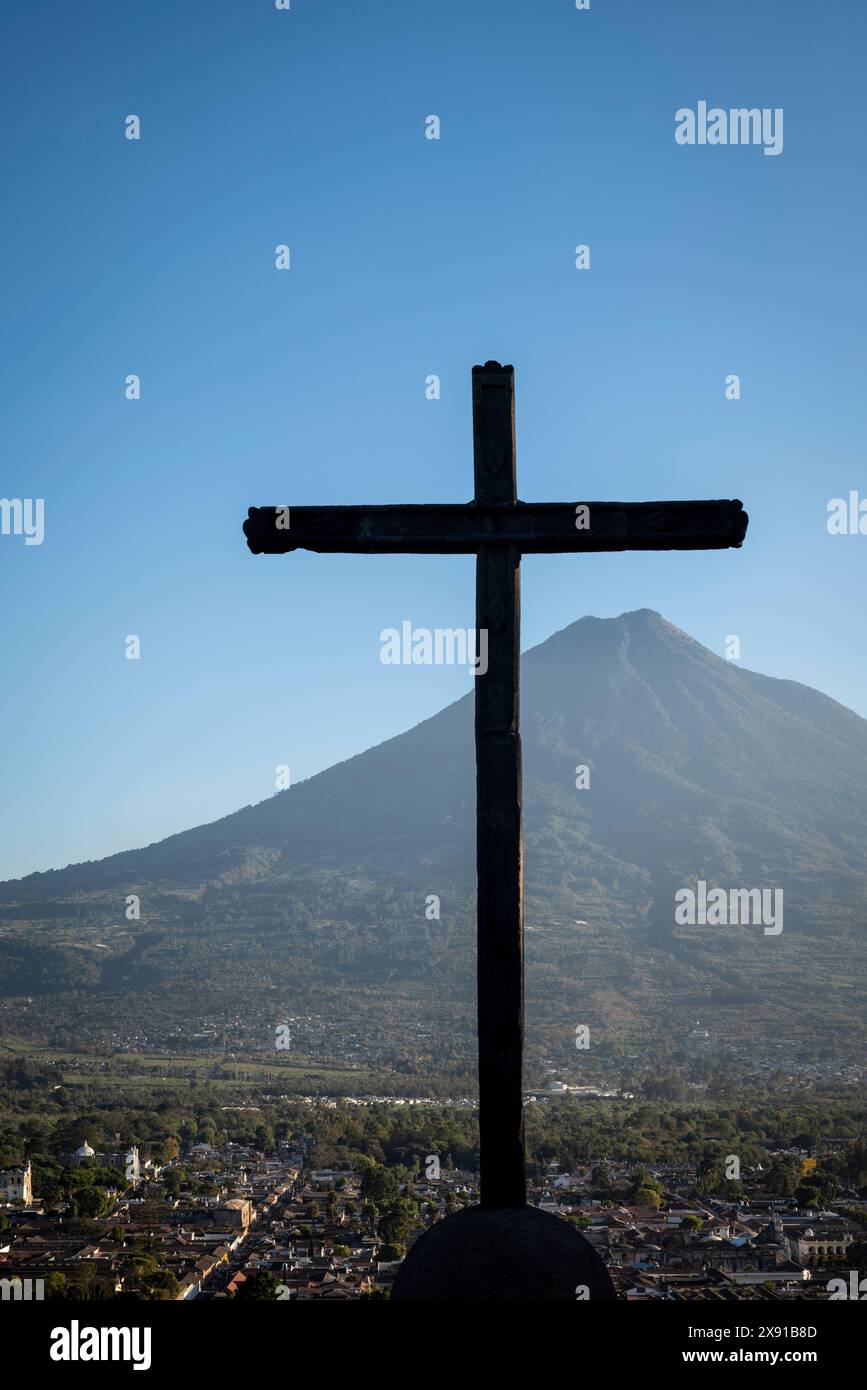 Cerro de La Cruz or Hill of the Cross, Elevated spot with a 1930s cross ...
