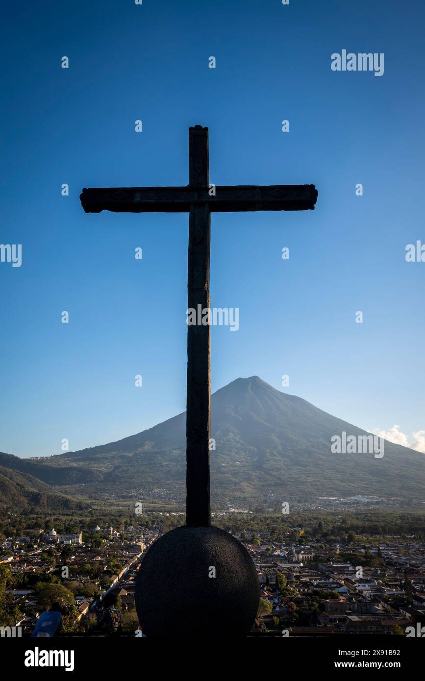 Cerro de La Cruz or Hill of the Cross, Elevated spot with a 1930s cross ...