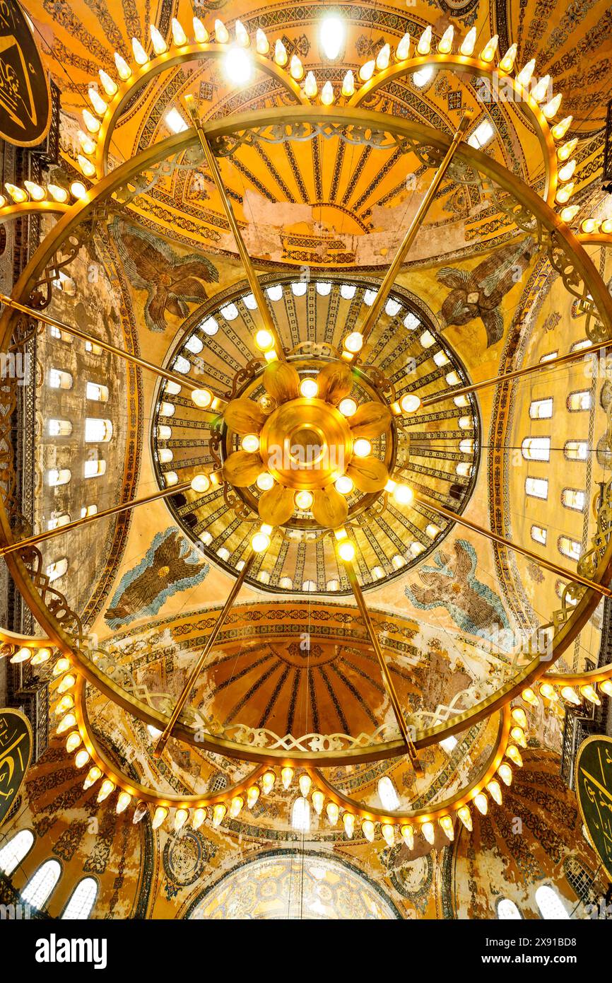 Hagia Sophia, Church of Holy Wisdom, 6th century. Sultanahmet. Istanbul ...