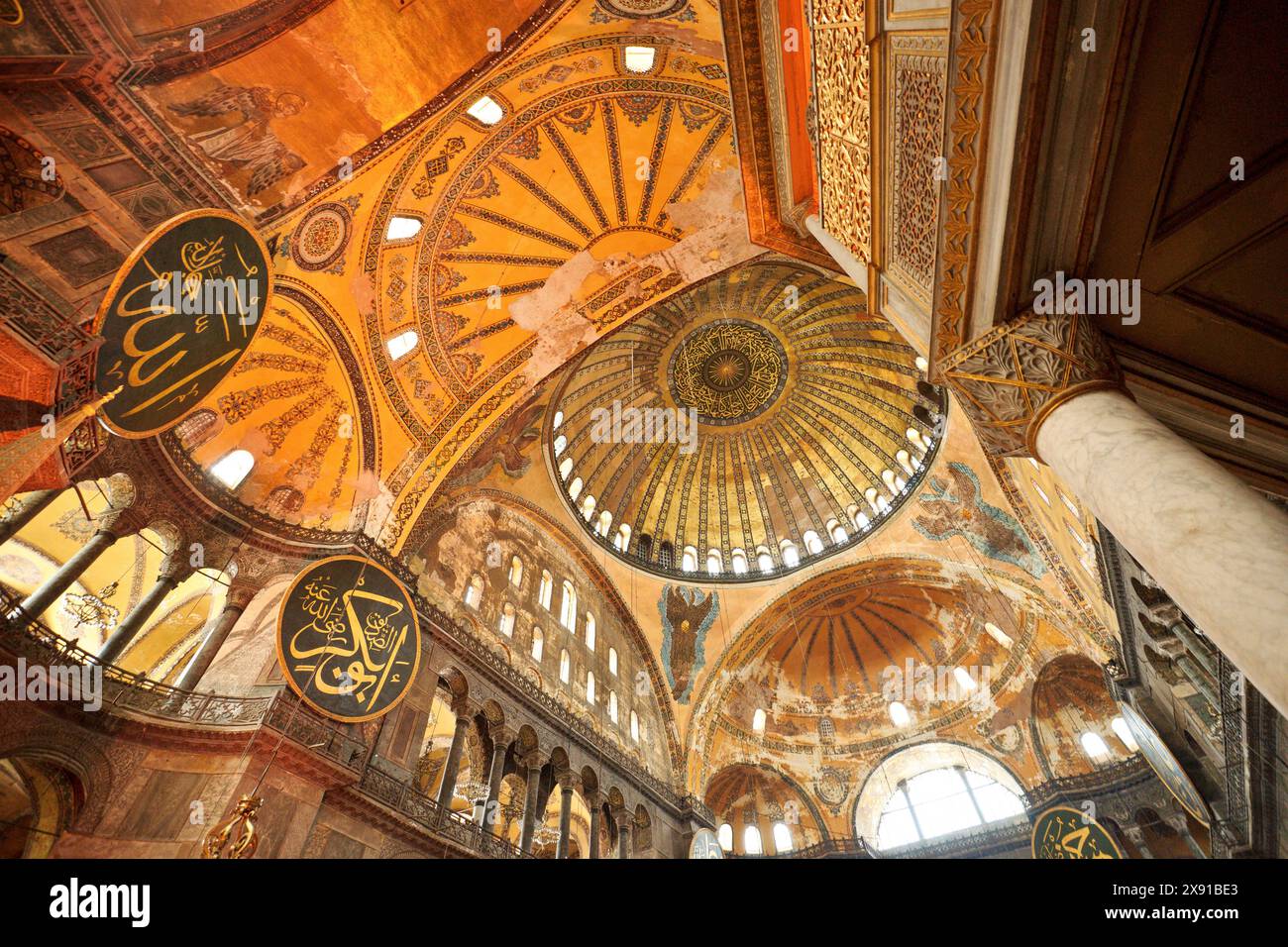 Hagia Sophia, Church of Holy Wisdom, 6th century. Sultanahmet. Istanbul ...