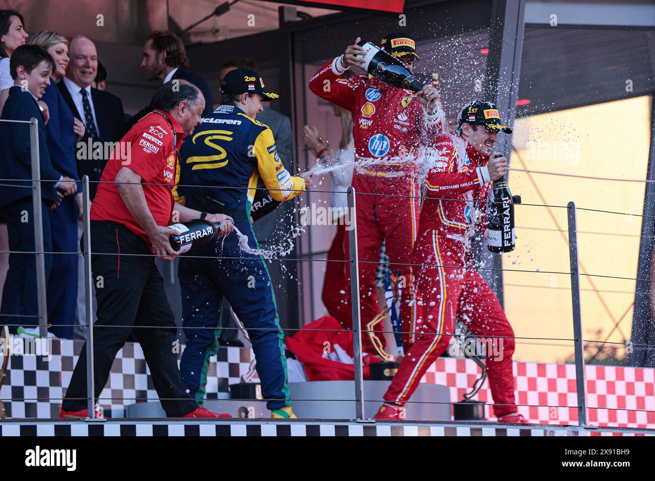 Monaco, Monaco. 26th May, 2024. Circuit of Monaco Podium 2024 Formula 1 ...