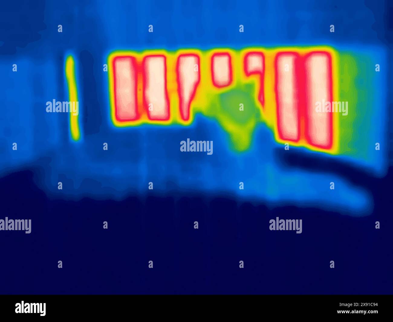 Thermal image domestic cat hi-res stock photography and images - Alamy