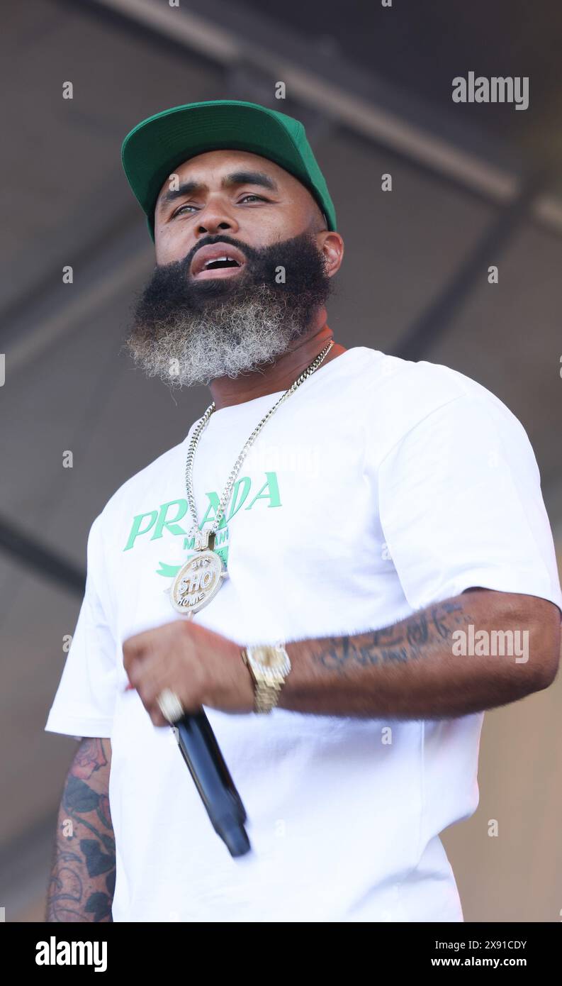 Dallas, Usa . 26th May, 2024. Big Homie Sho performs during Hollyhood ...