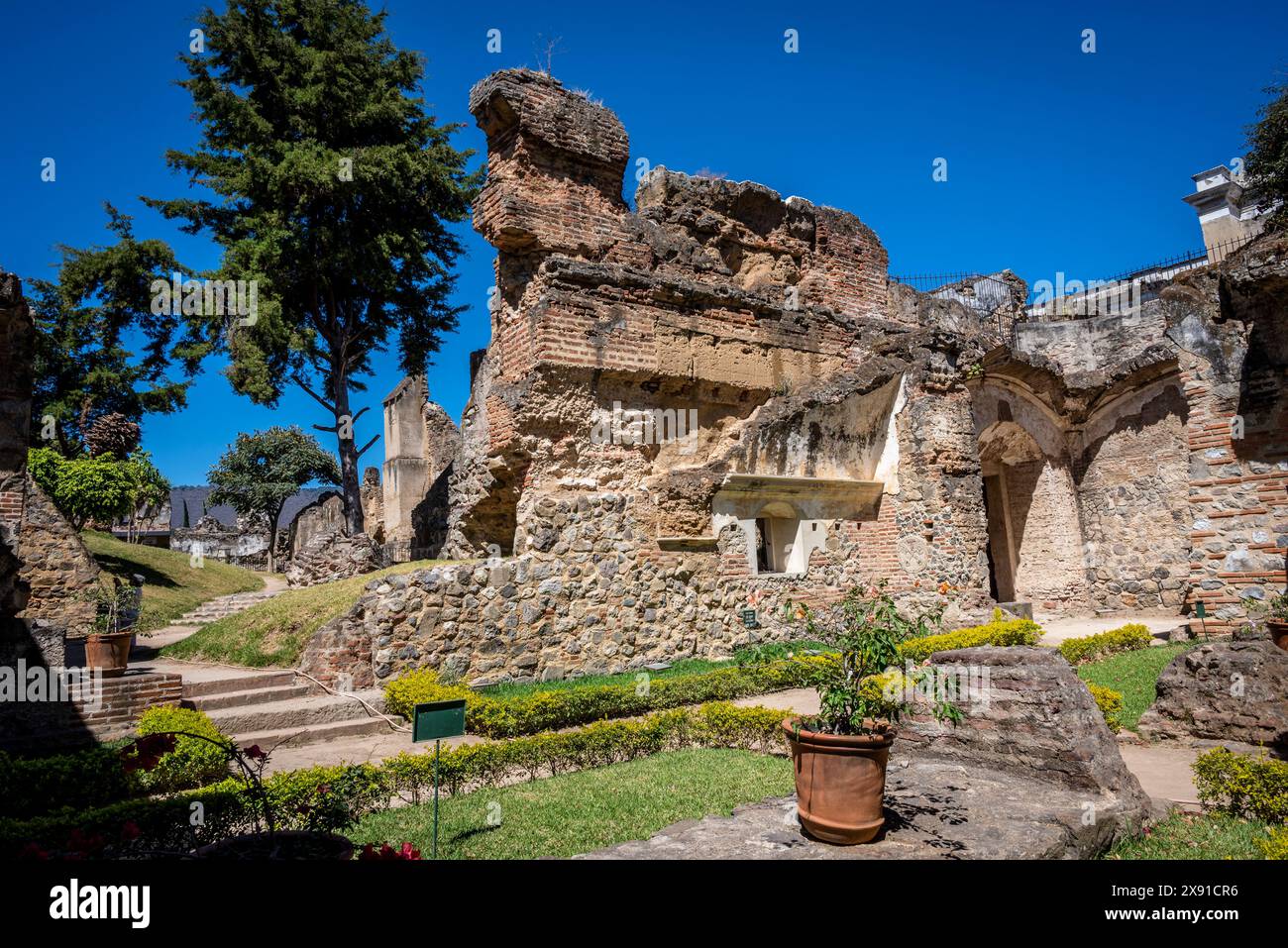 Ruins of convent of San Francisco el Grande, a Franciscan convent ...