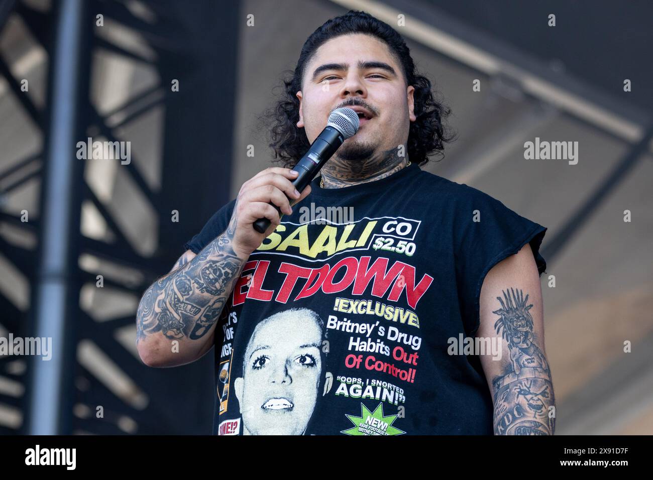 Dallas, Usa . 26th May, 2024. The Mexican OT performs at Twogether Land ...