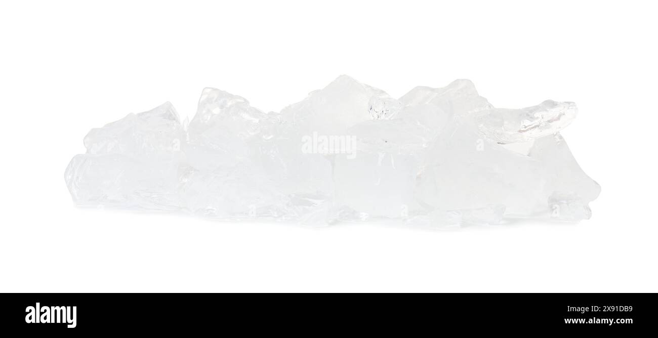 Crushed ice texture background Cut Out Stock Images & Pictures - Alamy