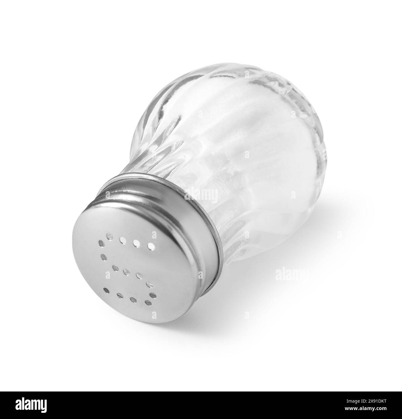 Salt shaker isolated on white. Kitchen utensil Stock Photo - Alamy