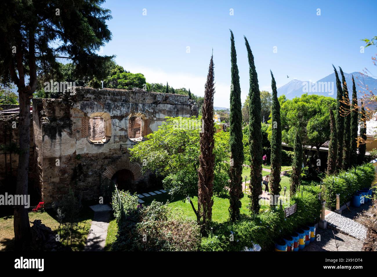 Ruins of convent of San Francisco el Grande, a Franciscan convent ...