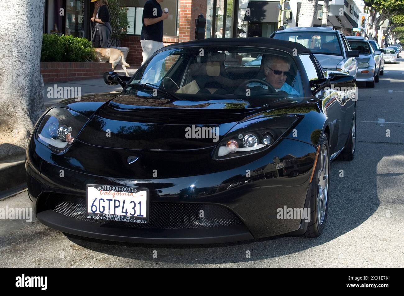 Santa Monica,California, March 25,2009. Dustin Hoffman have a new car ...