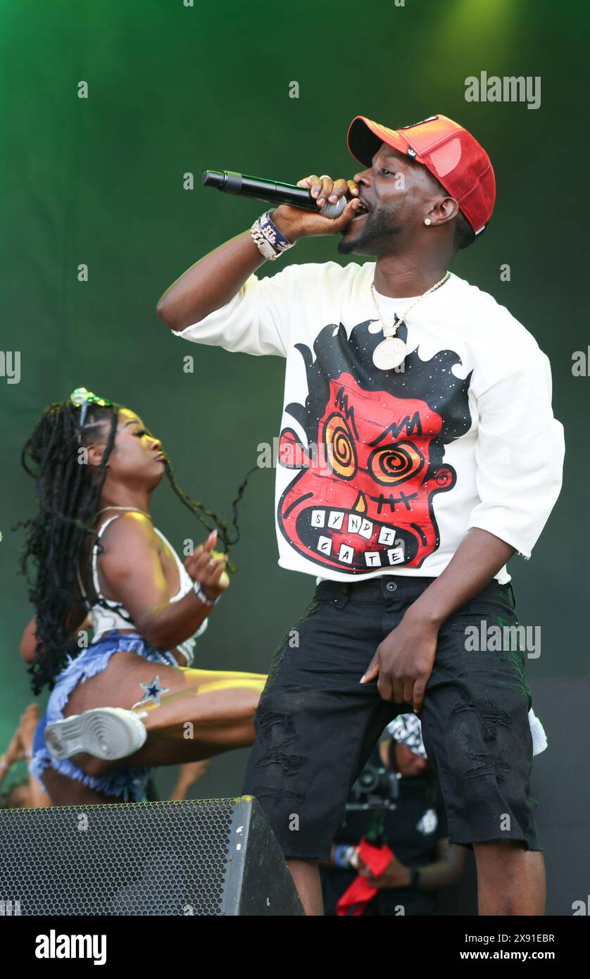Dallas, Usa . 26th May, 2024. GS Boyz perform during Hollyhood Bay Bay ...