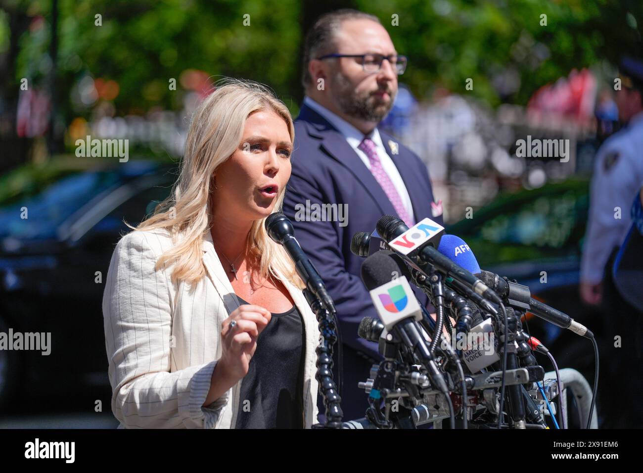 Karoline Leavitt, former President Donald Trump's campaign press ...