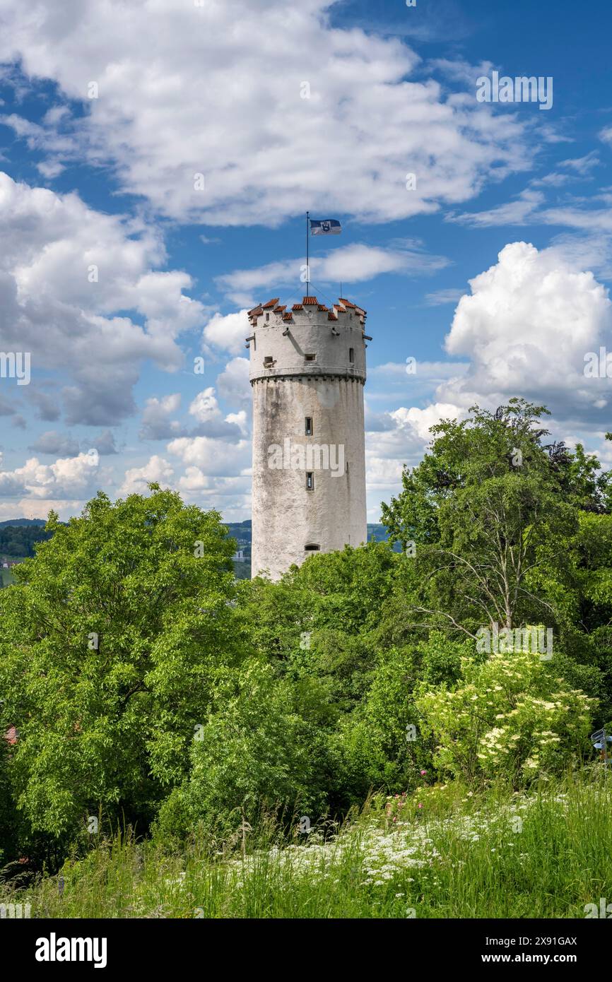 The defence defence tower built in 1425, called Mehlsack, in the ...
