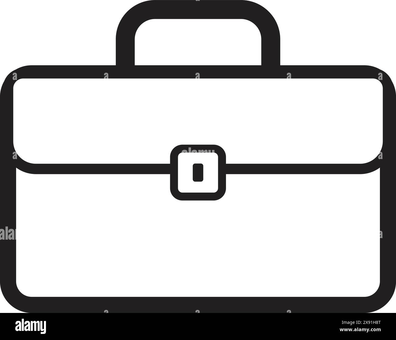 Briefcase sign, portfolio symbol, Briefcase outline icon, Suitcase icon ...
