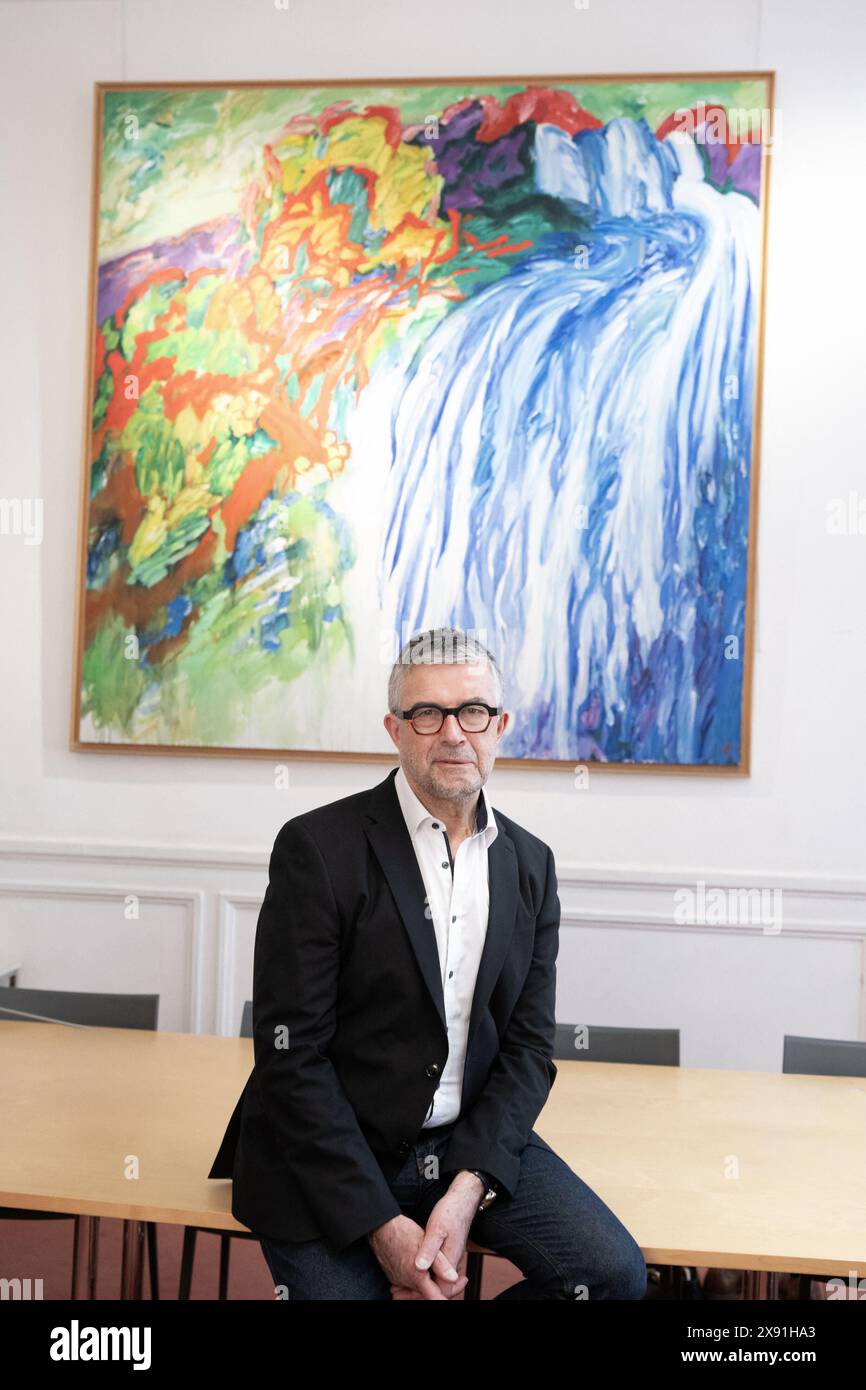 Paris, France. 28th May, 2024. Deputy of the group Libertes ...