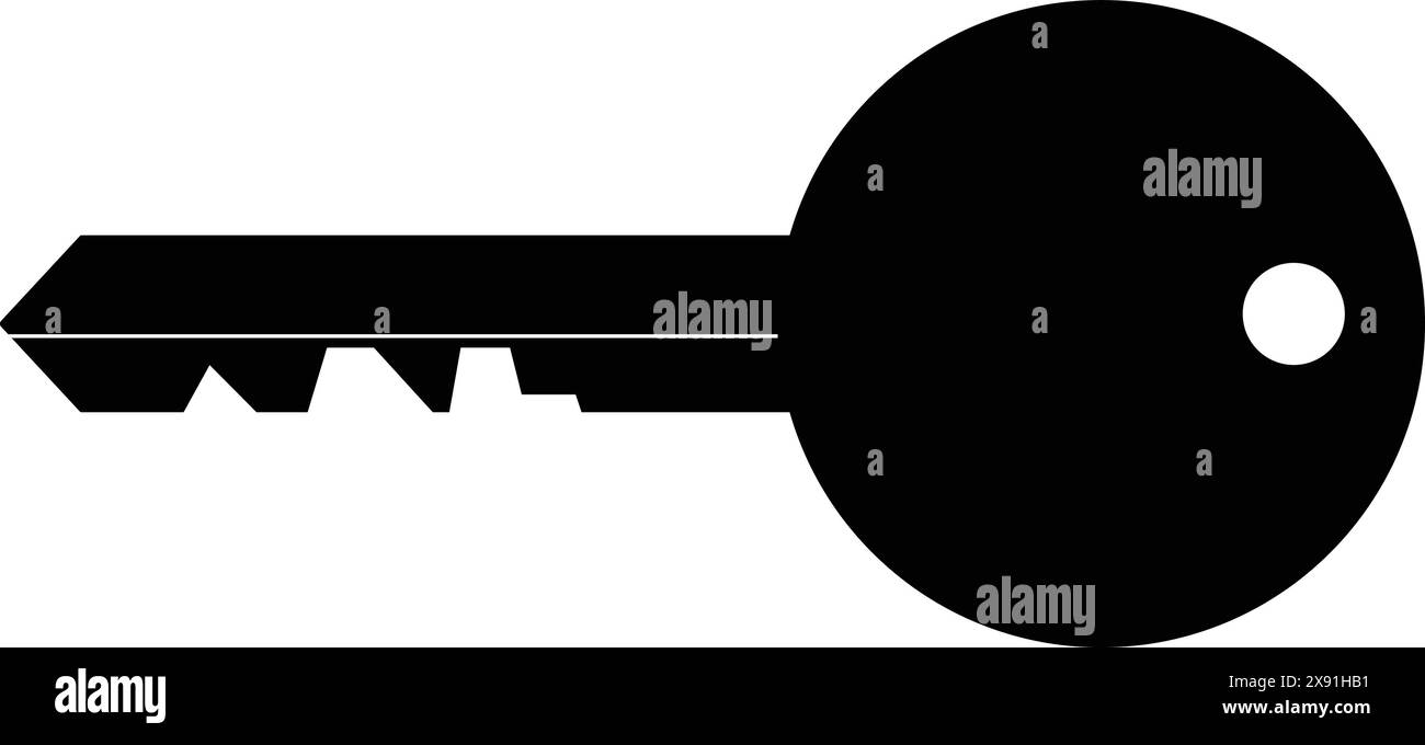 Key Sign Key Symbol Vector Lock Key Stock Vector Image And Art Alamy