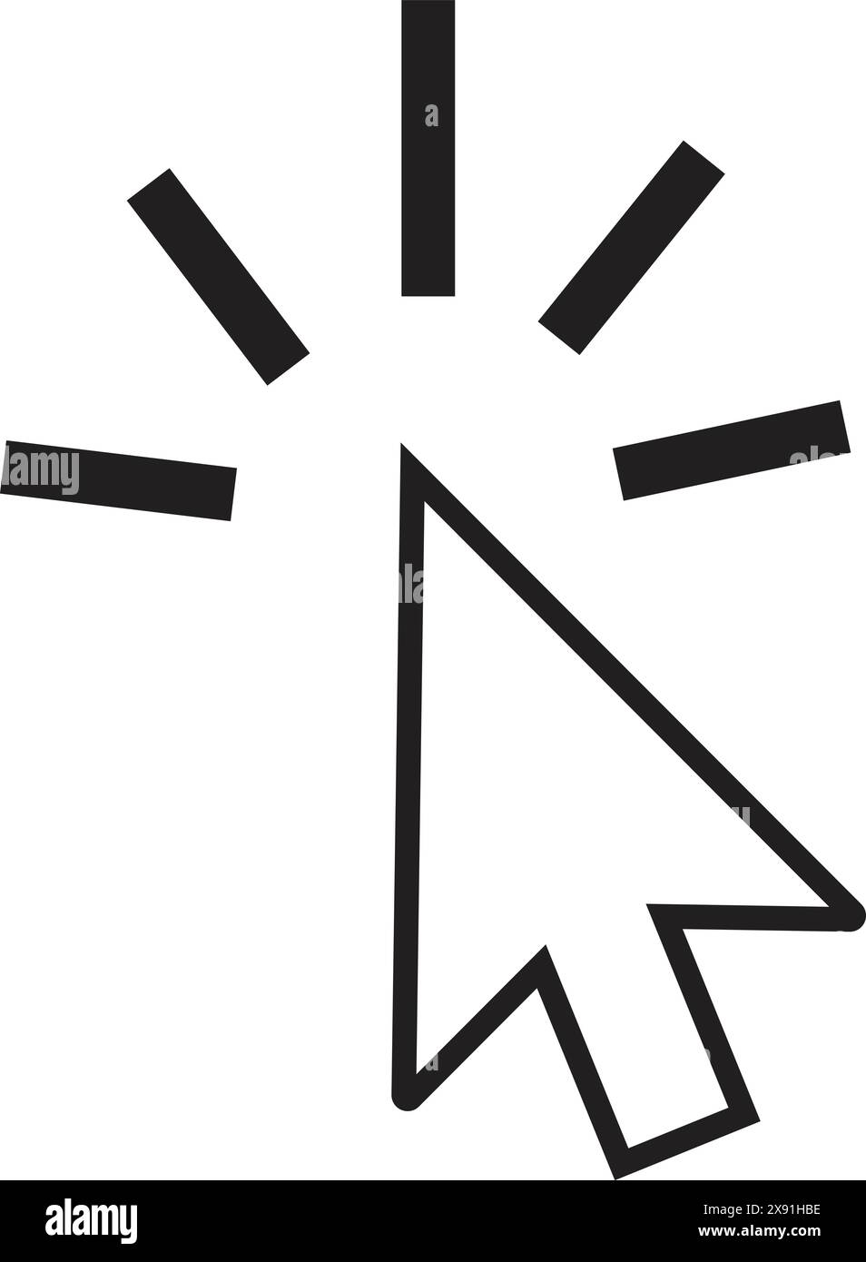 click arrow sign outline, Pointer arrow icon, cursor symbol, Click icon ... click arrow sign outline, Pointer arrow icon, cursor symbol, Click icon ...