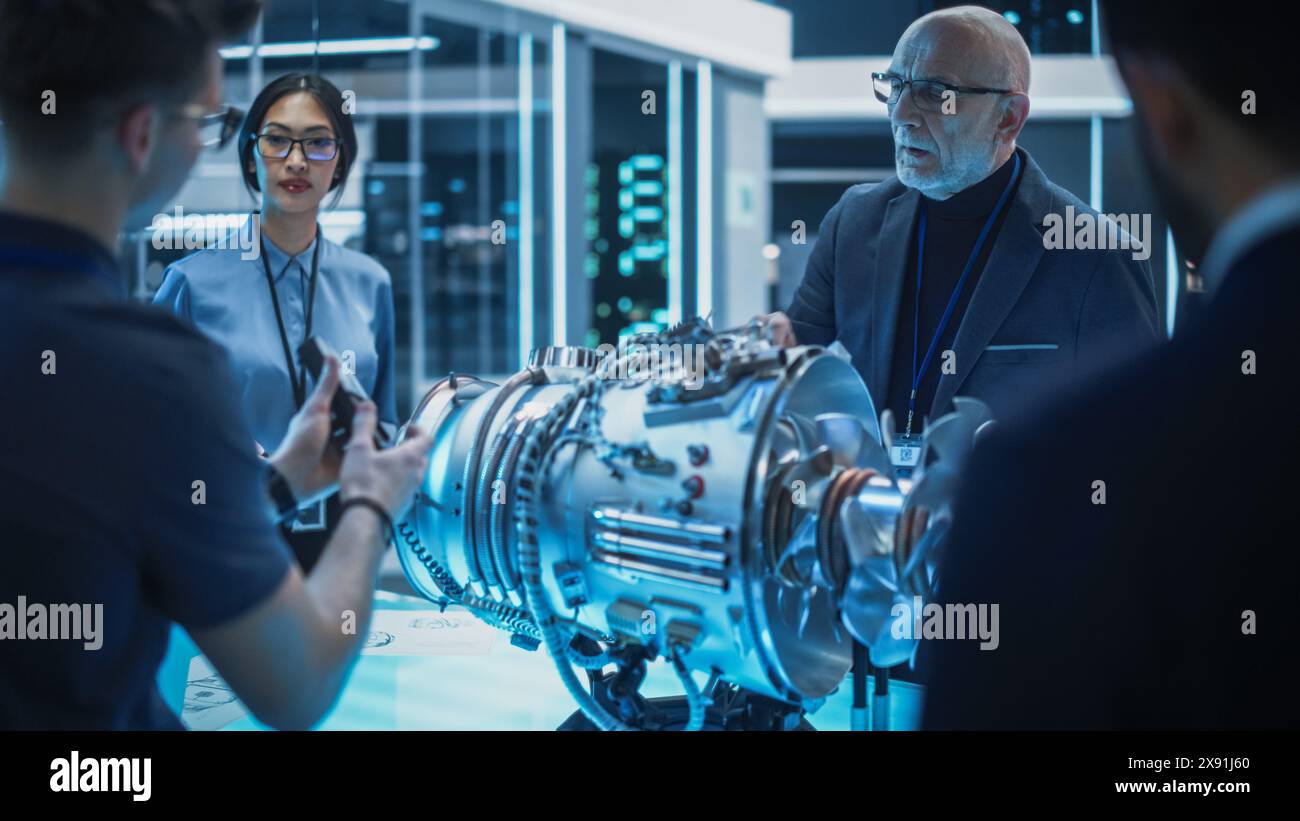 Turbine aircraft testing hi-res stock photography and images - Alamy