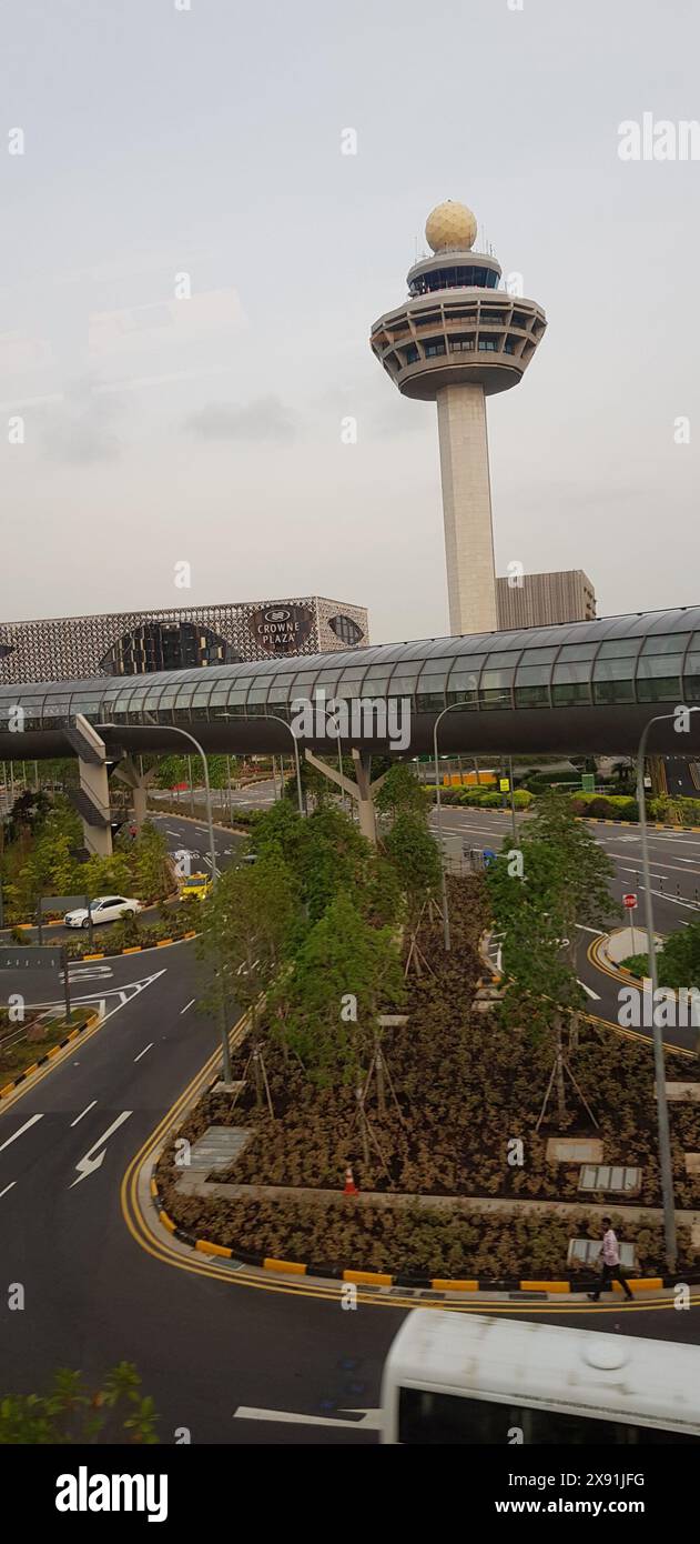 Singapore exterior view of Changi Airport Singapore Stock Photo - Alamy