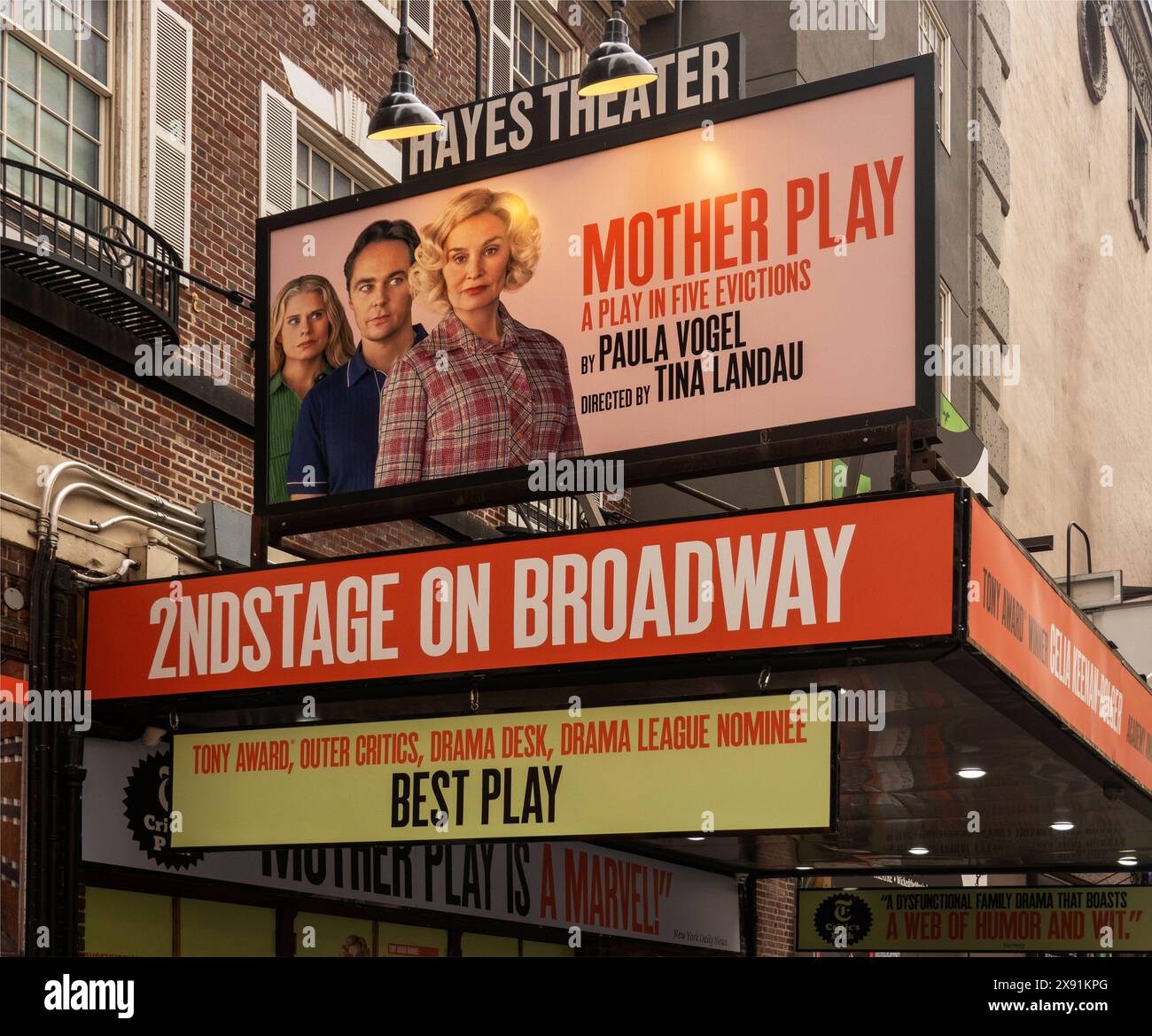 Mother Play in five evictions is a stage play at the Hayes theater on ...