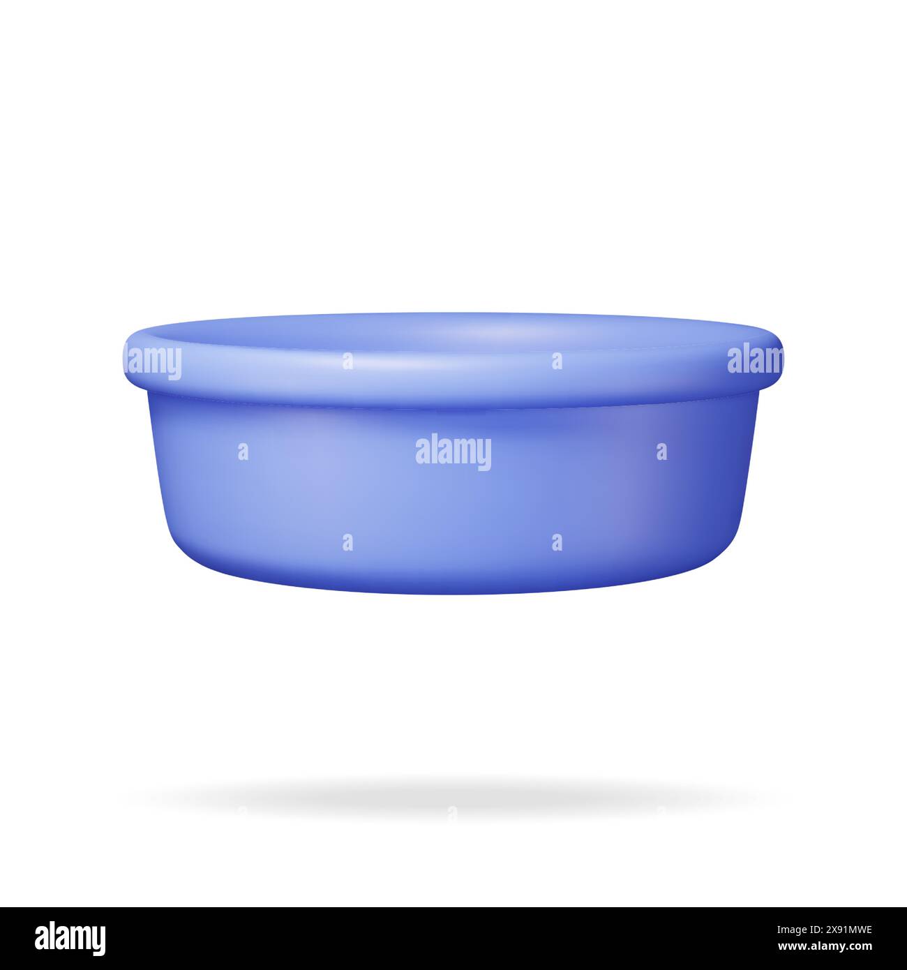 Bucket with water white background Stock Vector Images - Alamy