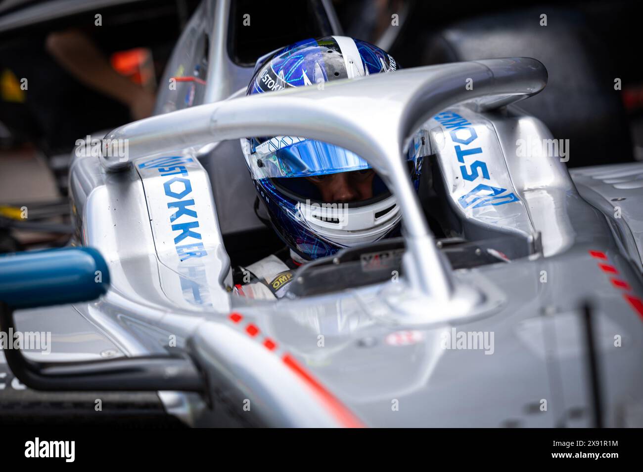 ARON Paul (est), Hitech Pulse-Eigt, Dallara F2 2024, portrait during ...