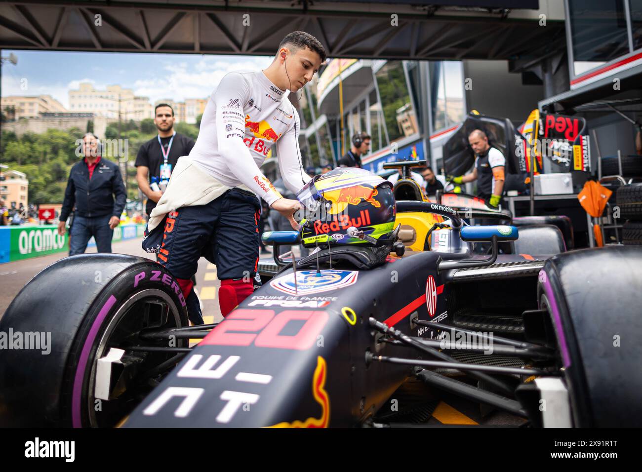 HADJAR Isack (fra), Campos Racing, Dallara F2 2024, portrait during the ...