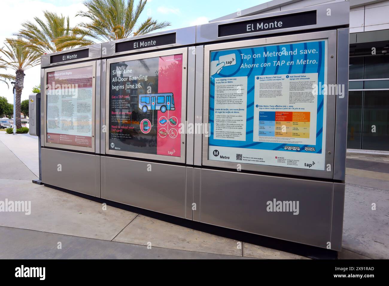 El Monte (LA County), California: El Monte Bus Station Stock Photo - Alamy