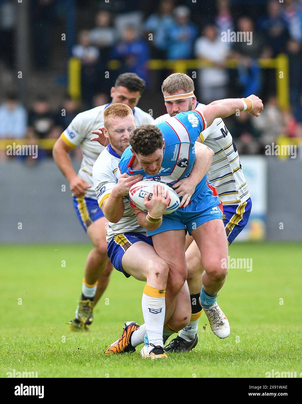Whitehaven, England - 26h May 2024 - Wakefield Trinity's Ky Rodwell ...