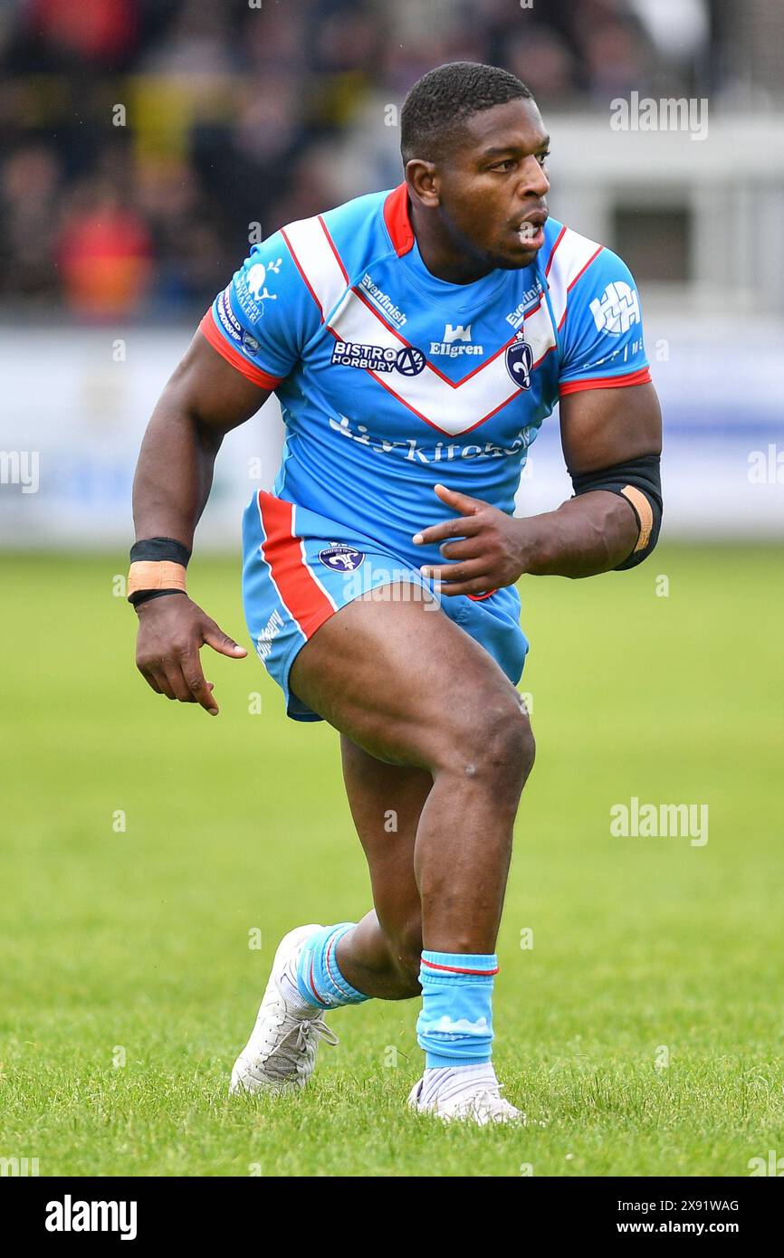 Whitehaven, England - 26h May 2024 - Wakefield Trinity's Jermaine ...