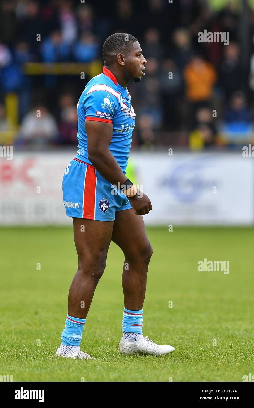 Whitehaven, England - 26h May 2024 - Wakefield Trinity's Jermaine ...
