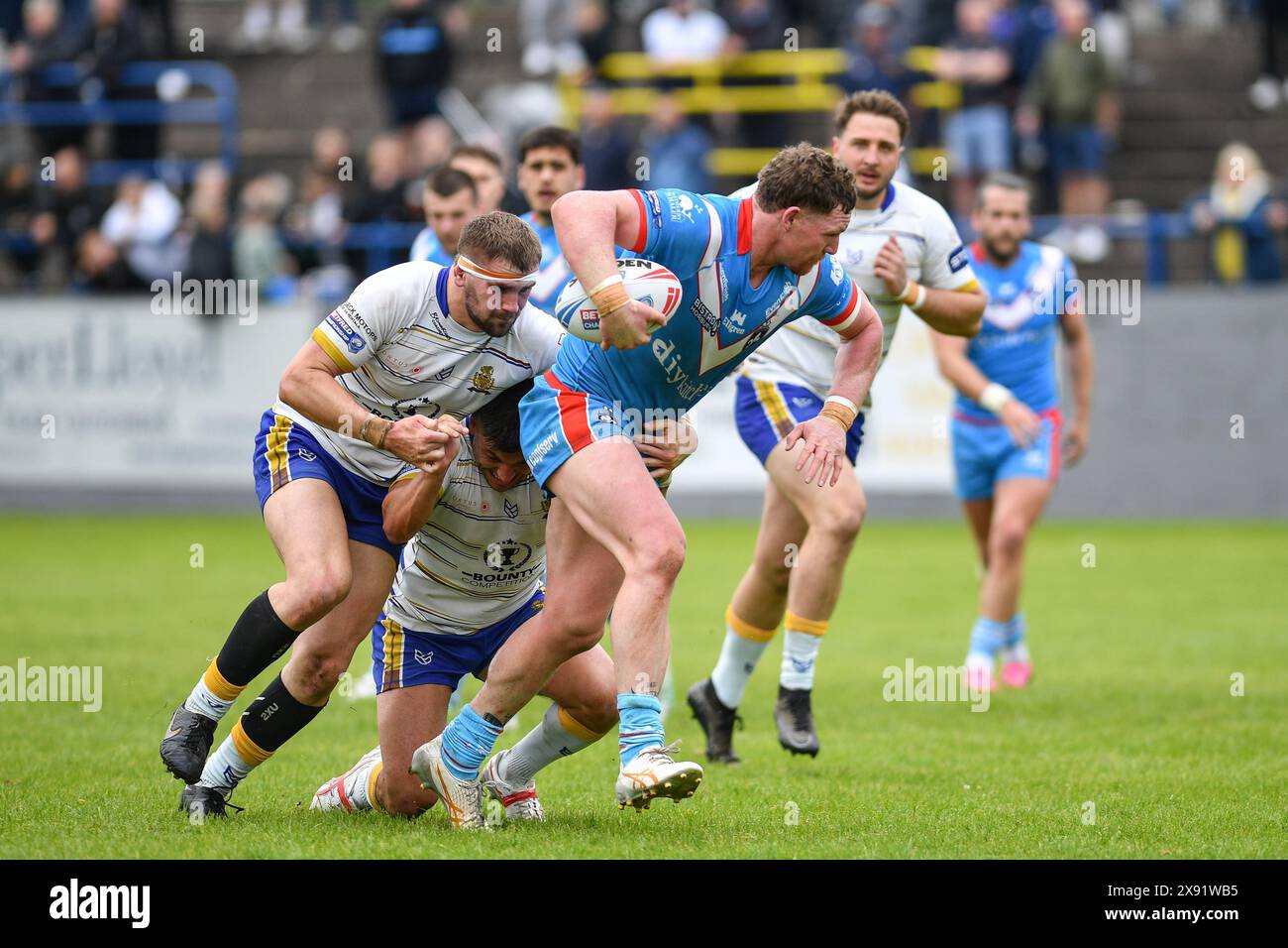 Whitehaven, England - 26h May 2024 - Wakefield Trinity's Ky Rodwell in ...