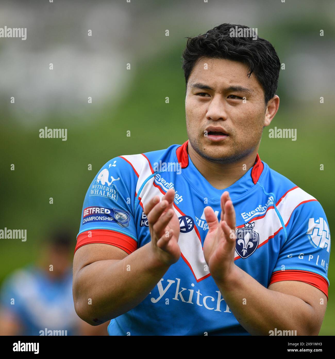 Whitehaven, England - 26h May 2024 - Wakefield Trinity's Mason Lino ...