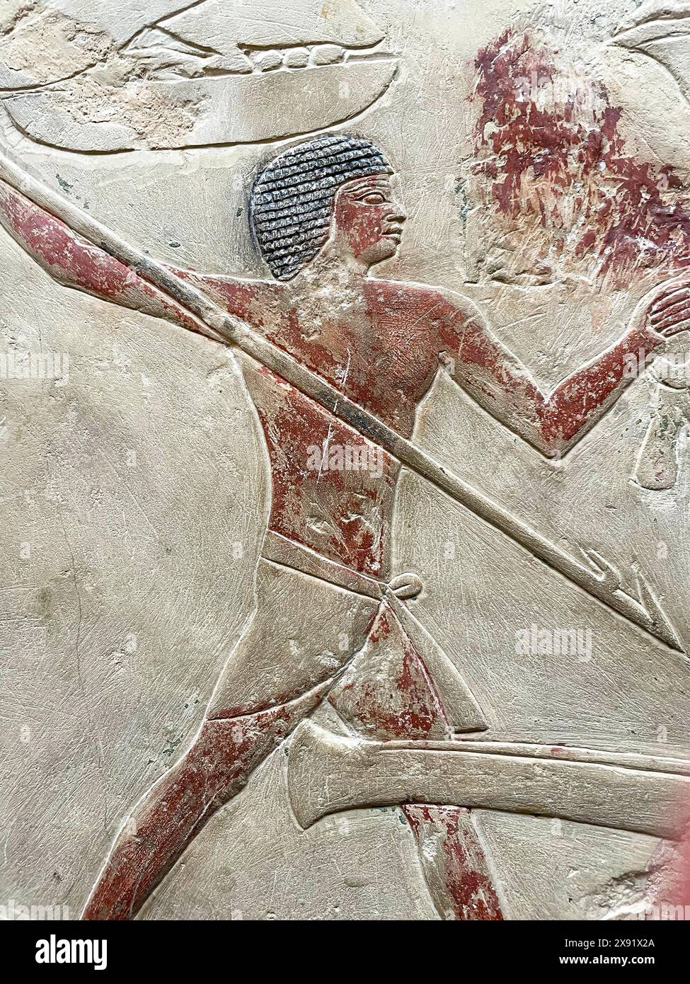 Cairo, Egypt - July 15, 2023: tomb of princess Seshseshet Idut with ...