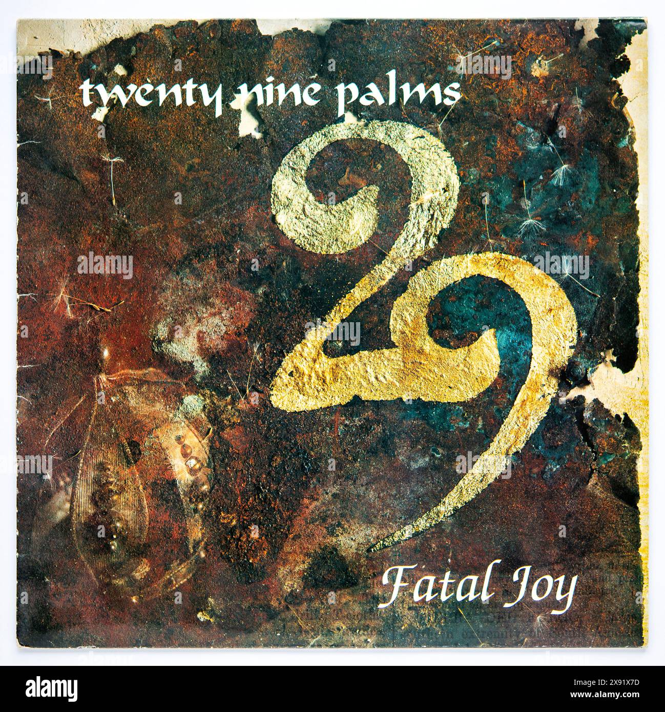 LP cover of Fatal Joy, the debut album by 29 Palms, which was released ...