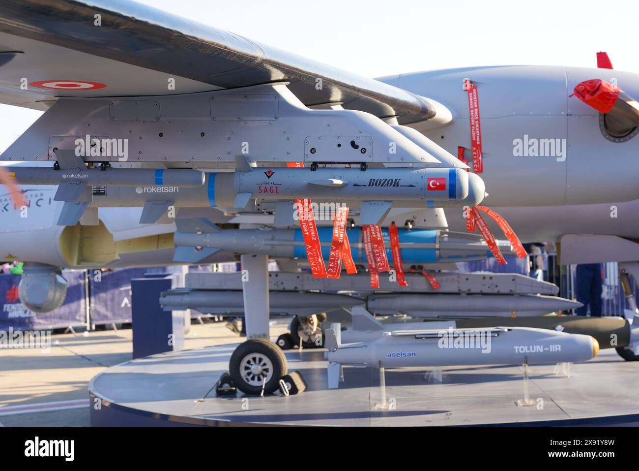 Baykar bayraktar akinci hi-res stock photography and images - Alamy