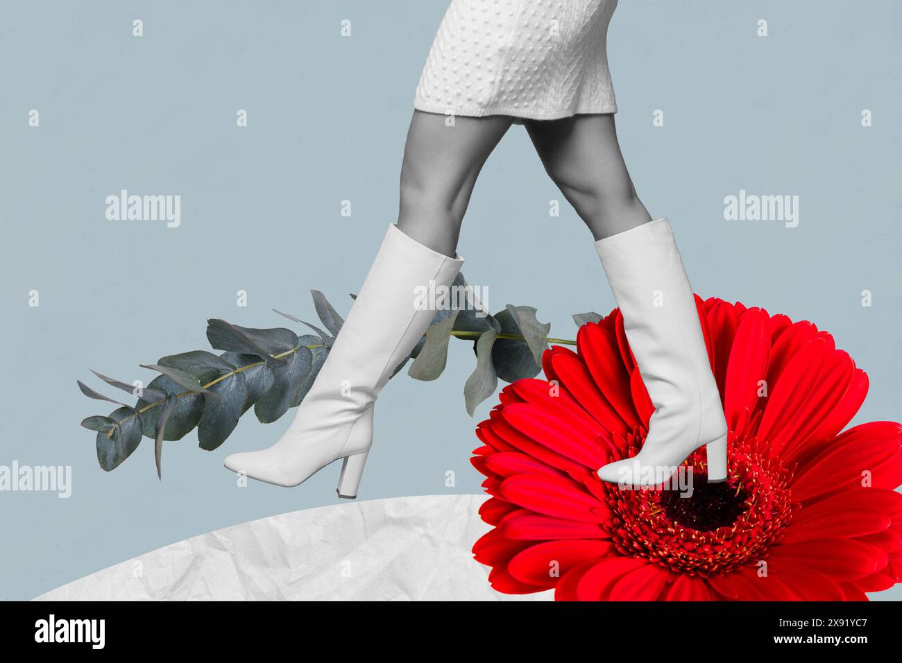 Composite trend artwork 3D sketch image photo collage of incognito ...